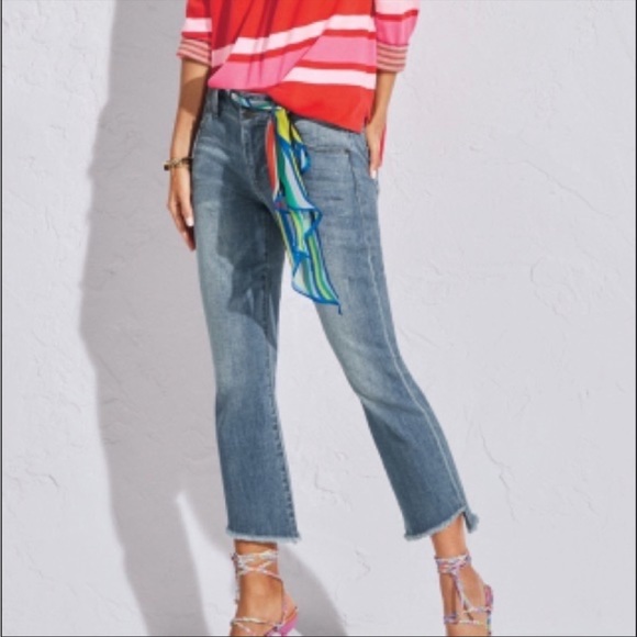 CAbi | Jeans | Nwt Highlow Crop Cabi 670 | Poshmark